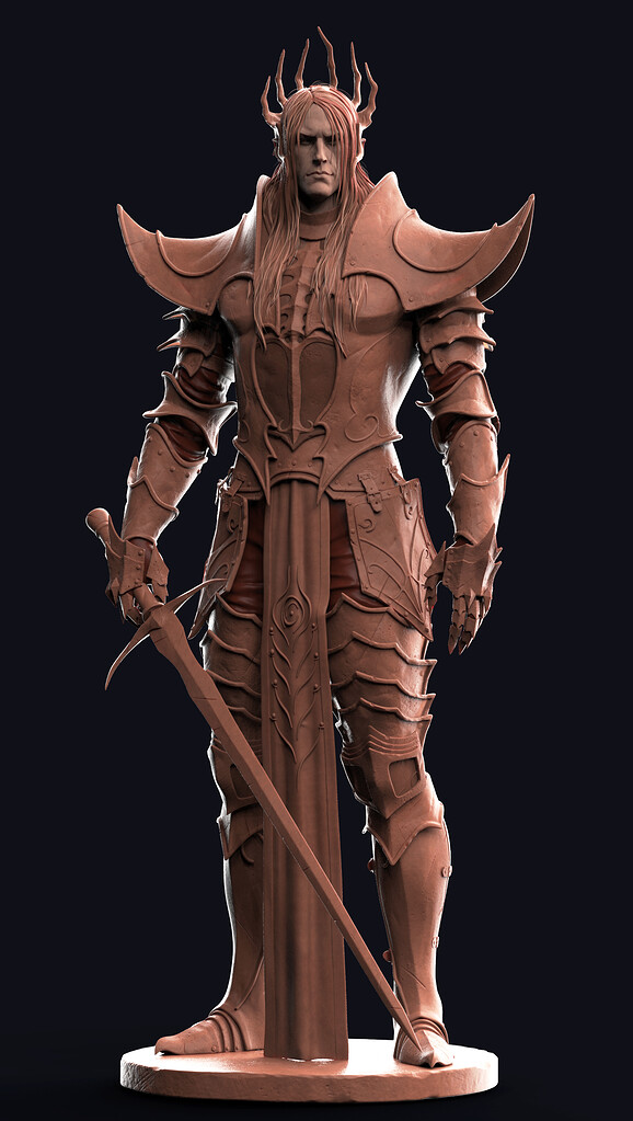 Knight- Character Study - ZBrushCentral