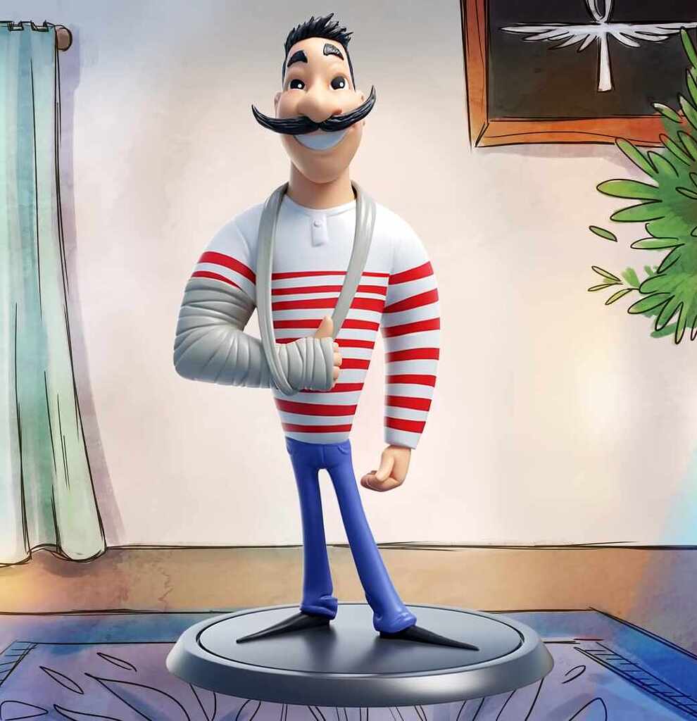 Gustave Figurine - ZBrushCentral