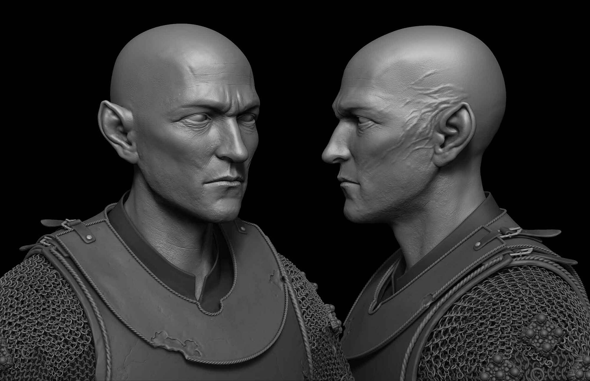 Corrupted Elf - ZBrushCentral