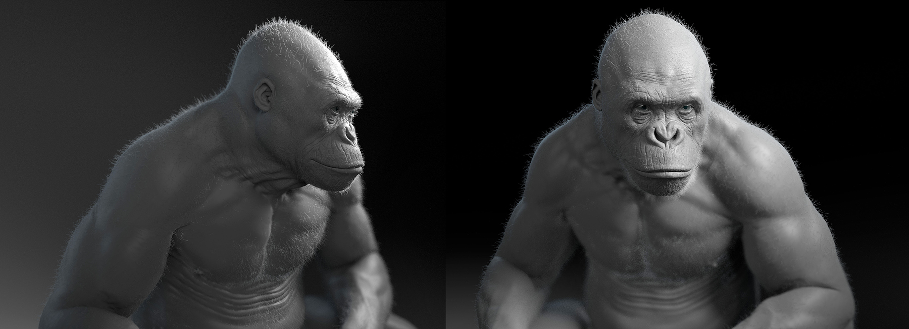 Ape practice - ZBrushCentral