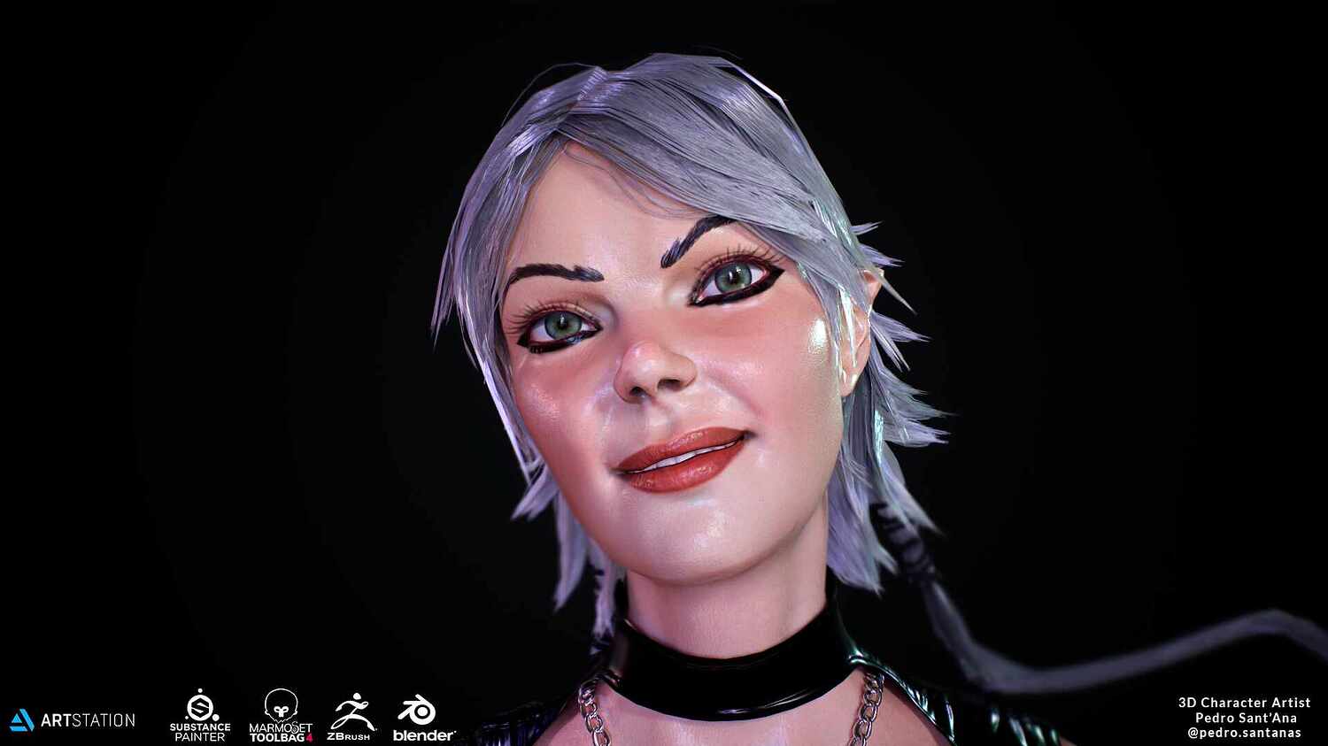 Elven Assassin Girl Zbrushcentral