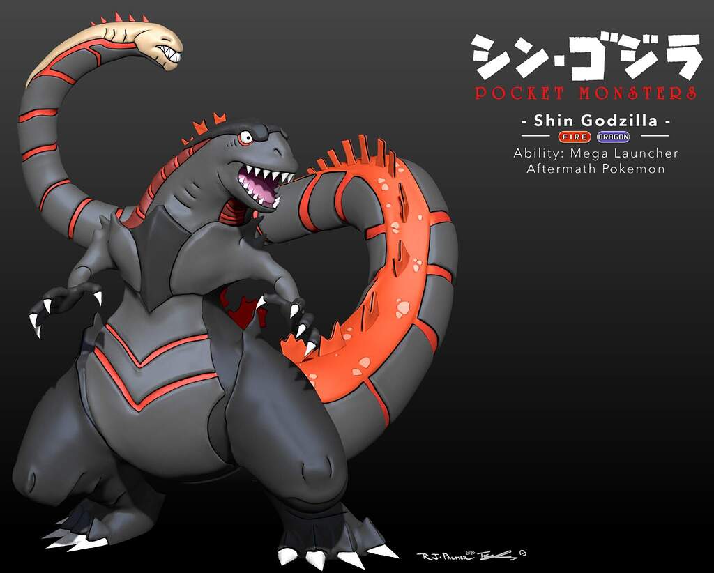 Godzilla Pokemon