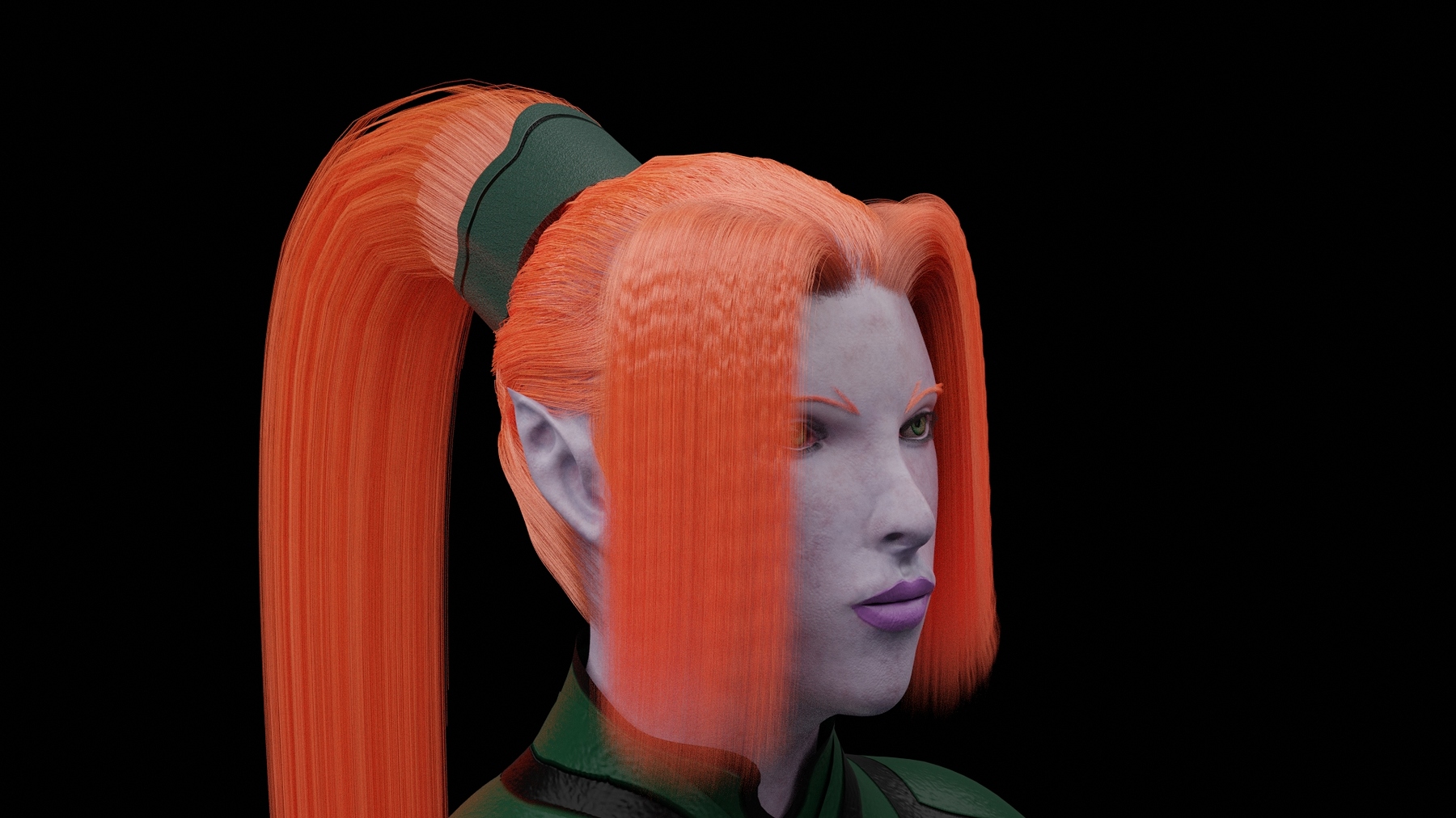 Green Lantern Laira Omoto - ZBrushCentral