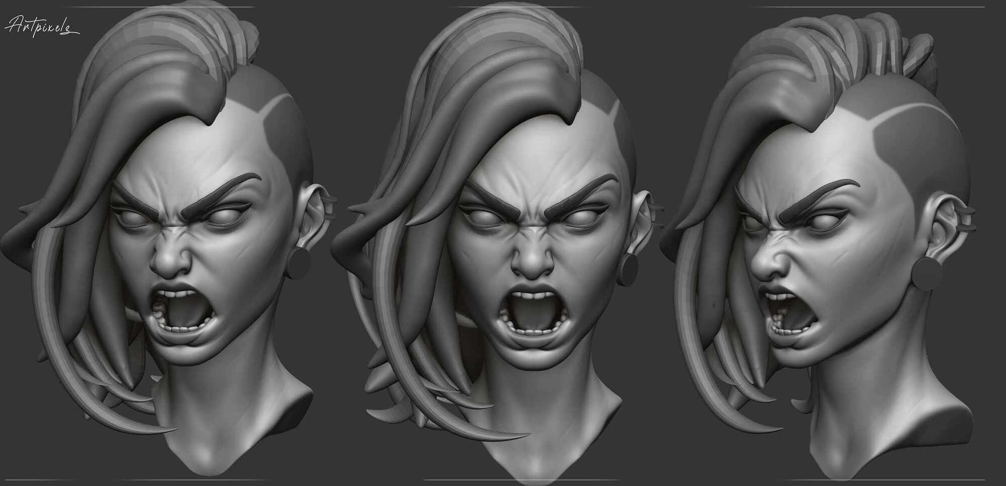 Speed Sculpt- Stylized Women - ZBrushCentral