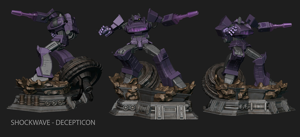 Shockwave G1 - ZBrushCentral