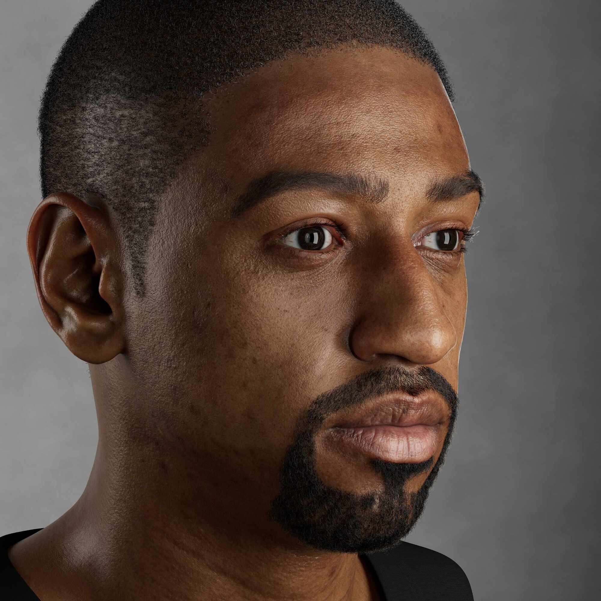 Black Man Vface - ZBrushCentral