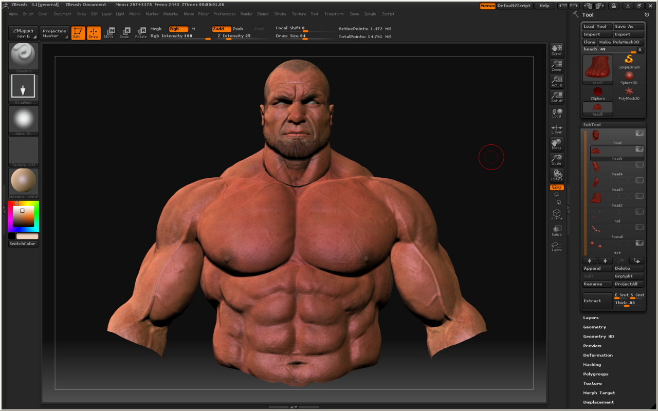 Warrior (WIP) - ZBrushCentral