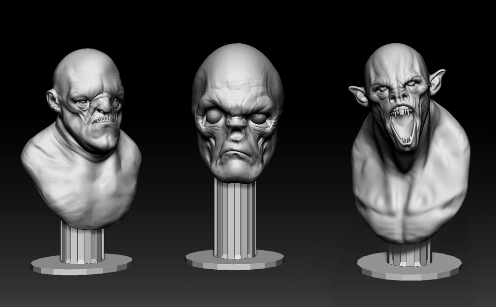 Digital Busts - ZBrushCentral