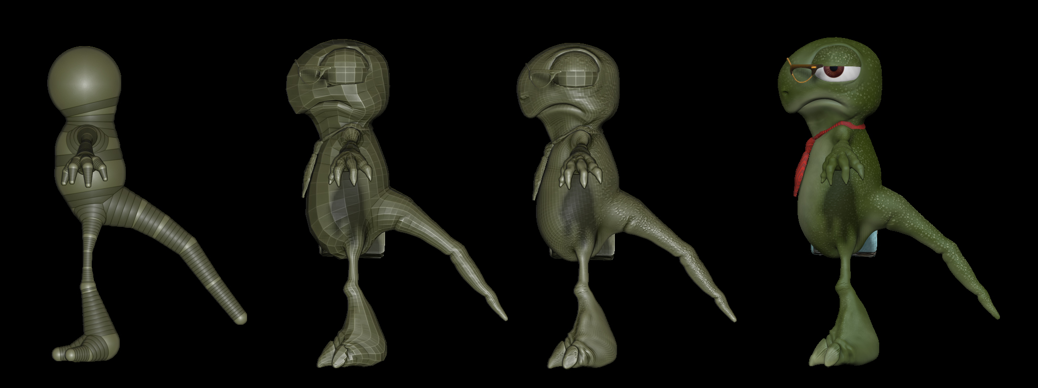 izzy the lizard - ZBrushCentral