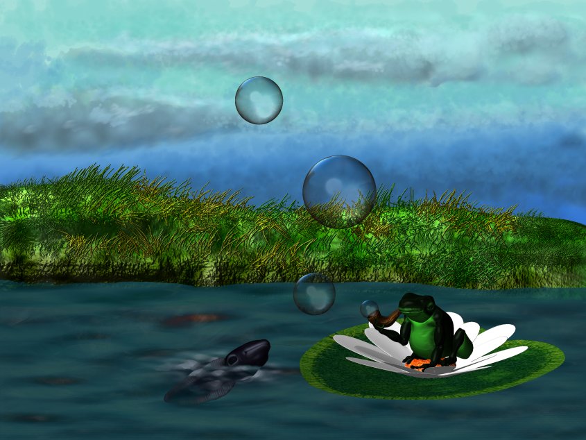 Papa Frog - ZBrushCentral