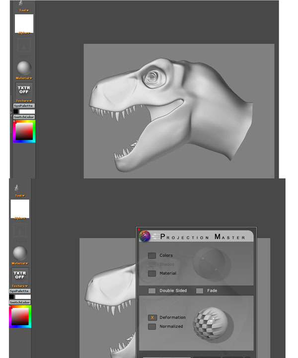 Projection master crashthroughs? - ZBrushCentral