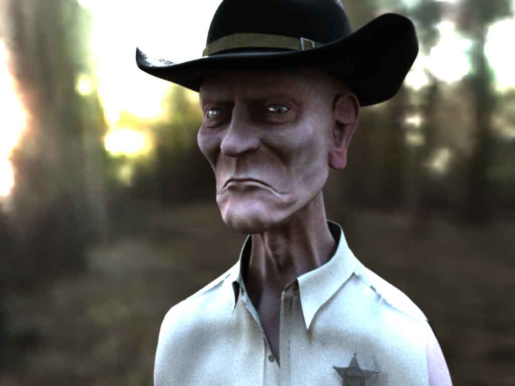 Sheriff Corby - ZBrushCentral