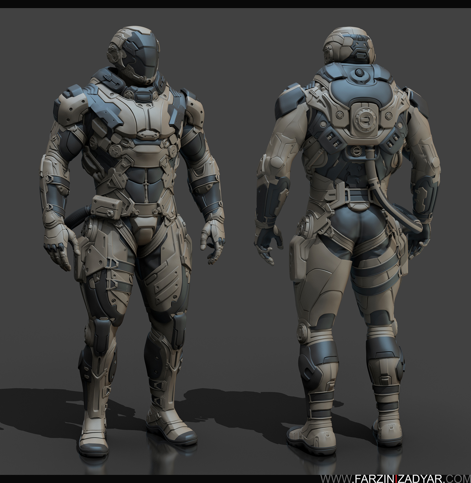 Flak Trooper_Red Alert - ZBrushCentral Flak Trooper_Red Alert - ZBrushCentral