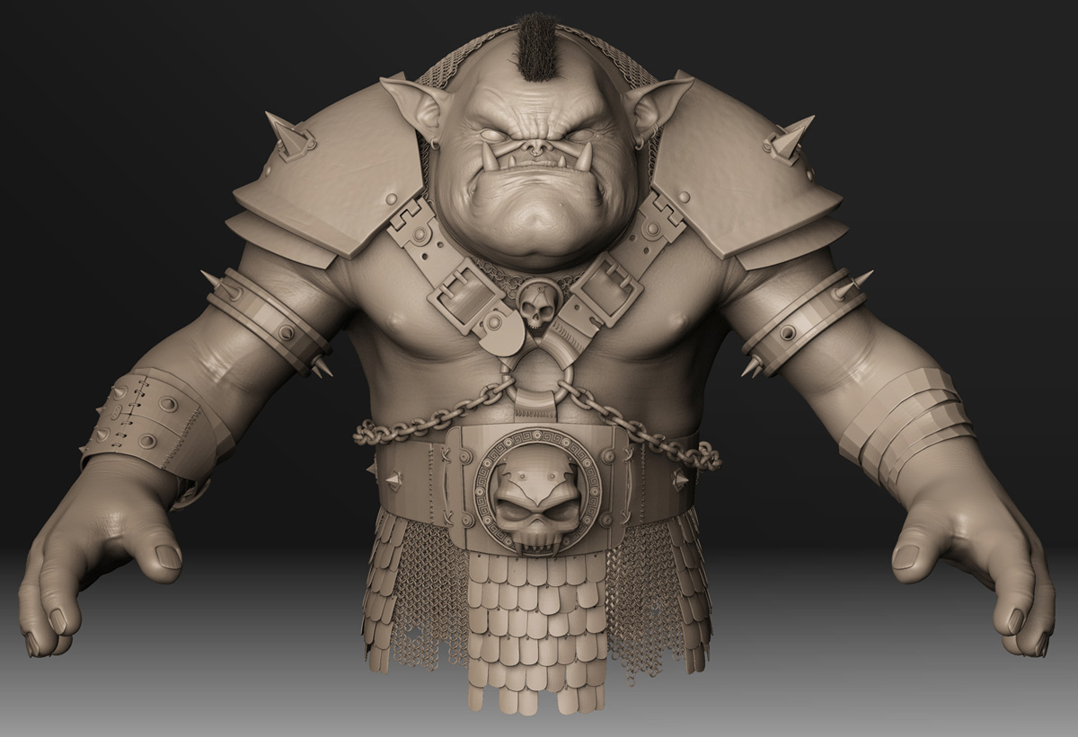 Coca-Cola Avatar Ogre - ZBrushCentral