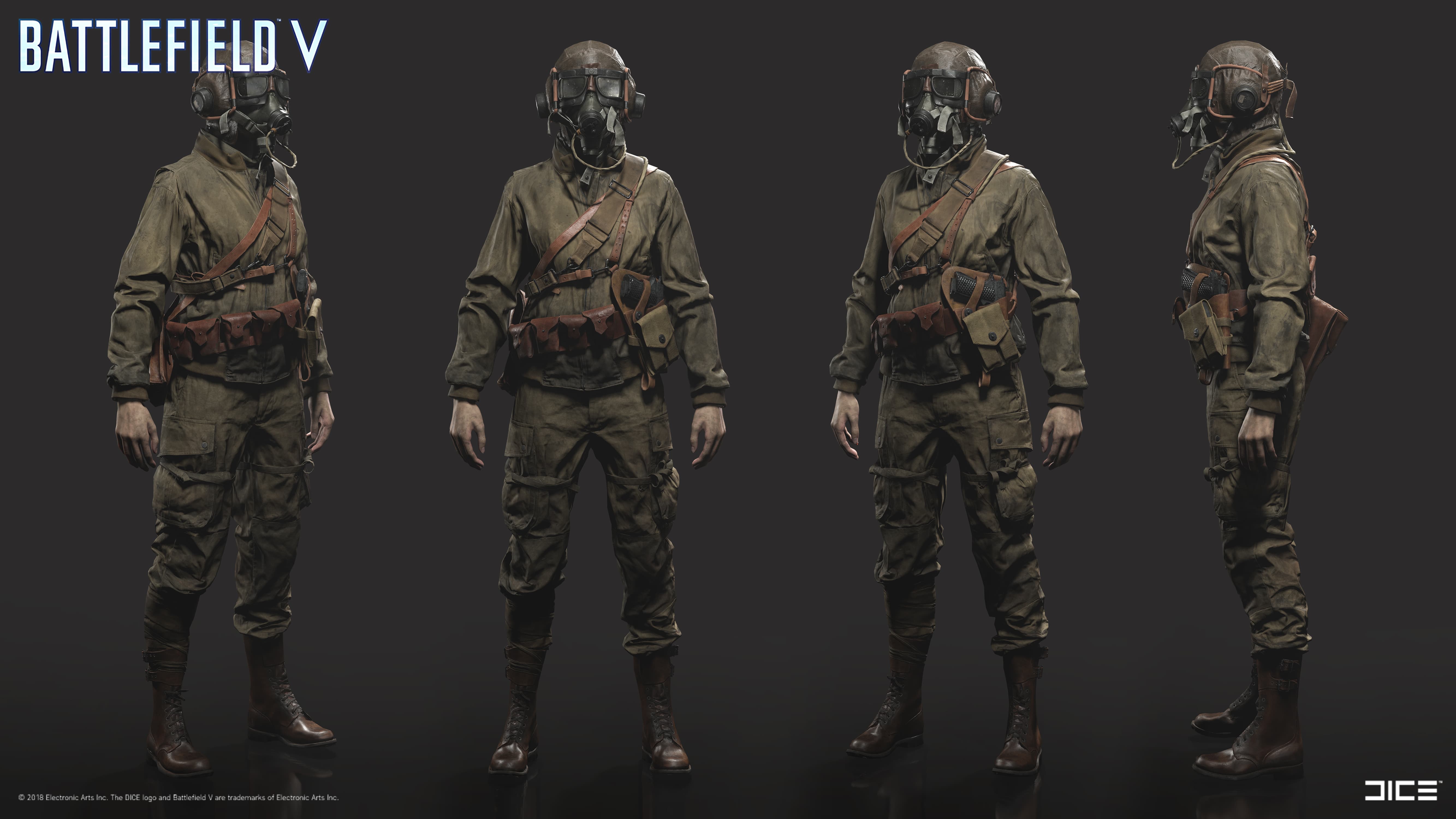 Battlefield V Character Art Dump - Rui Mu - ZBrushCentral