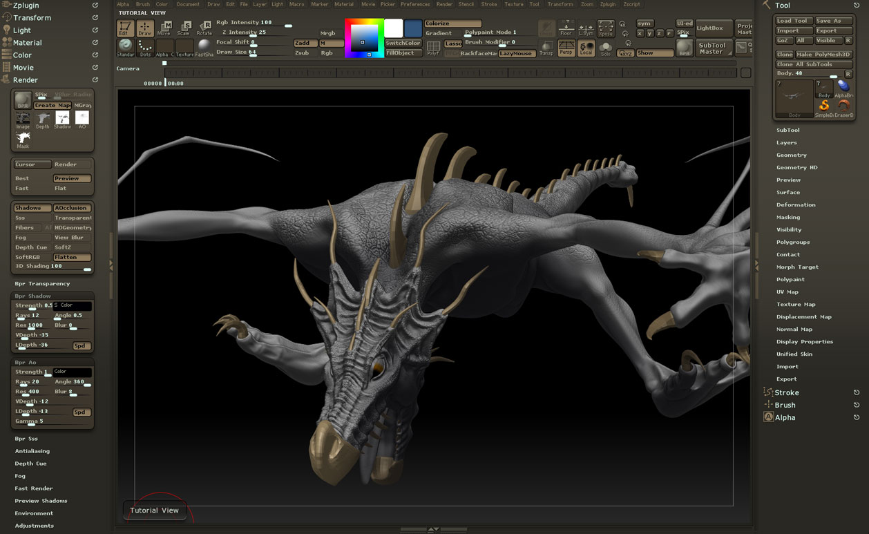 Strange lighting problem - ZBrushCentral