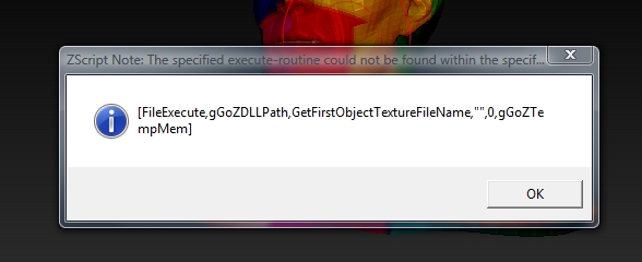 GoZ error when going from Photoshop to ZB - ZBrushCentral
