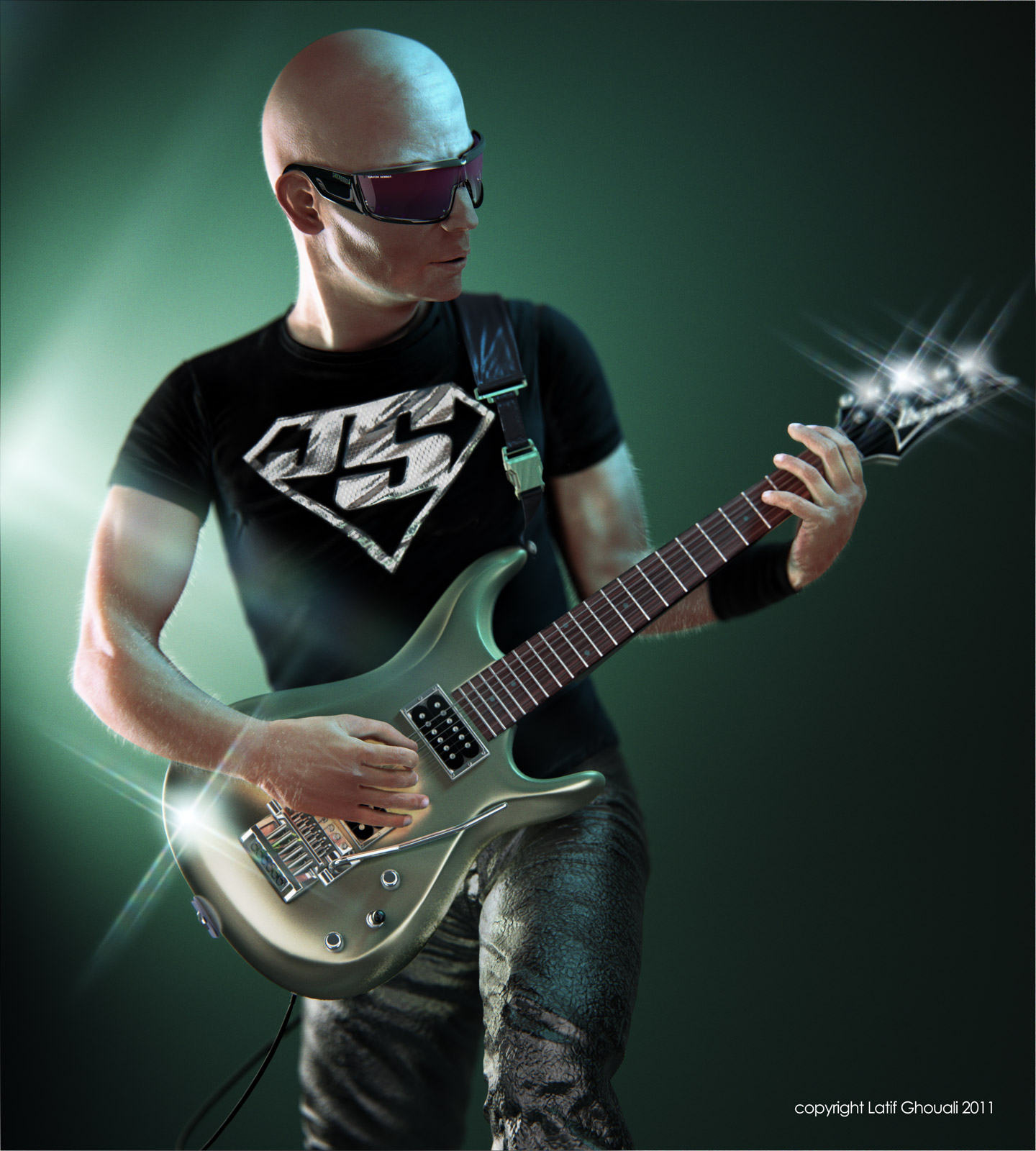 SATCH_(Joe satriani ) - #18 by system - ZBrushCentral