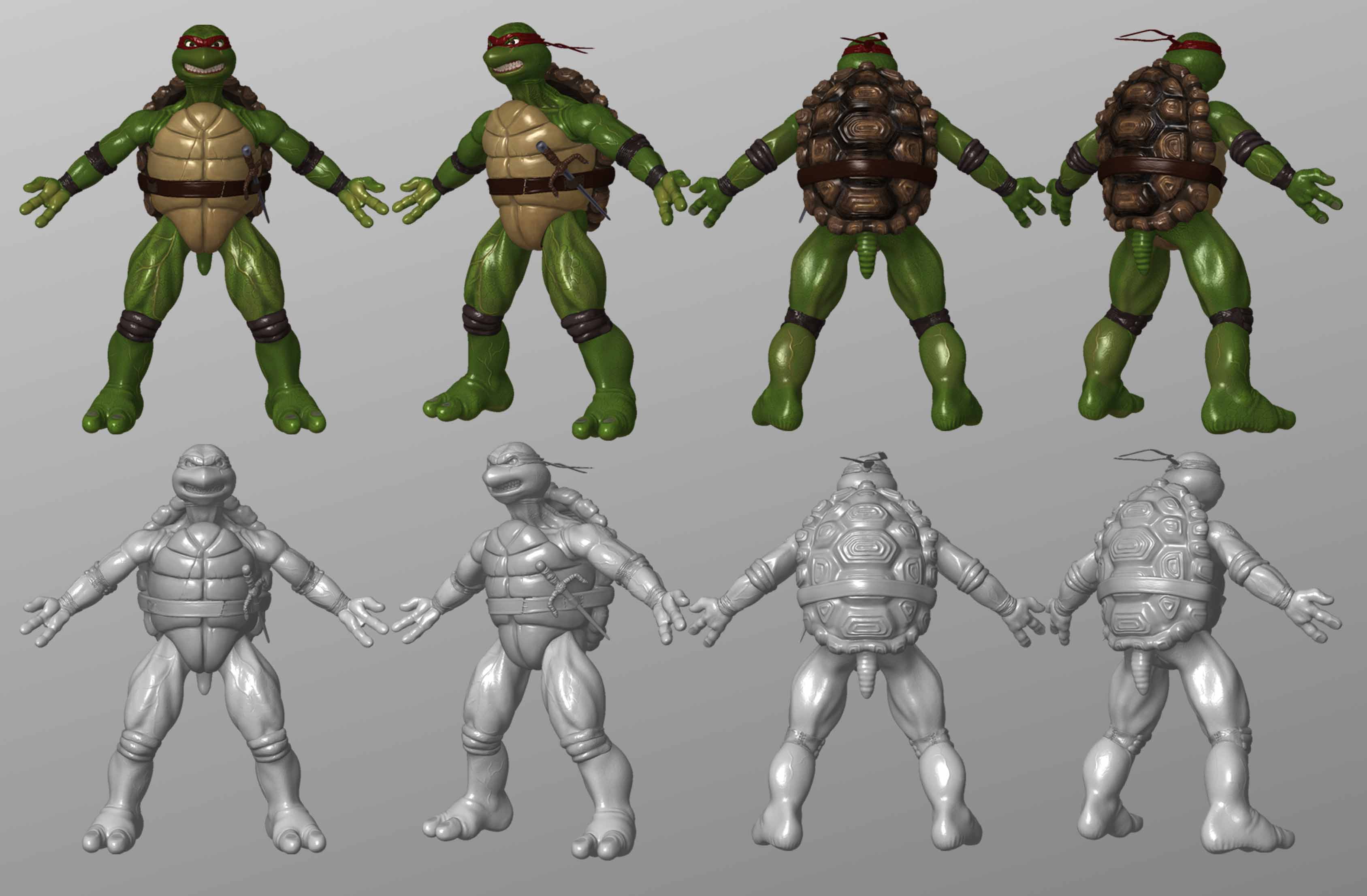 Tmnt Model Sheet Character 1 Model Sheet By KevinTrentin On Newgrounds