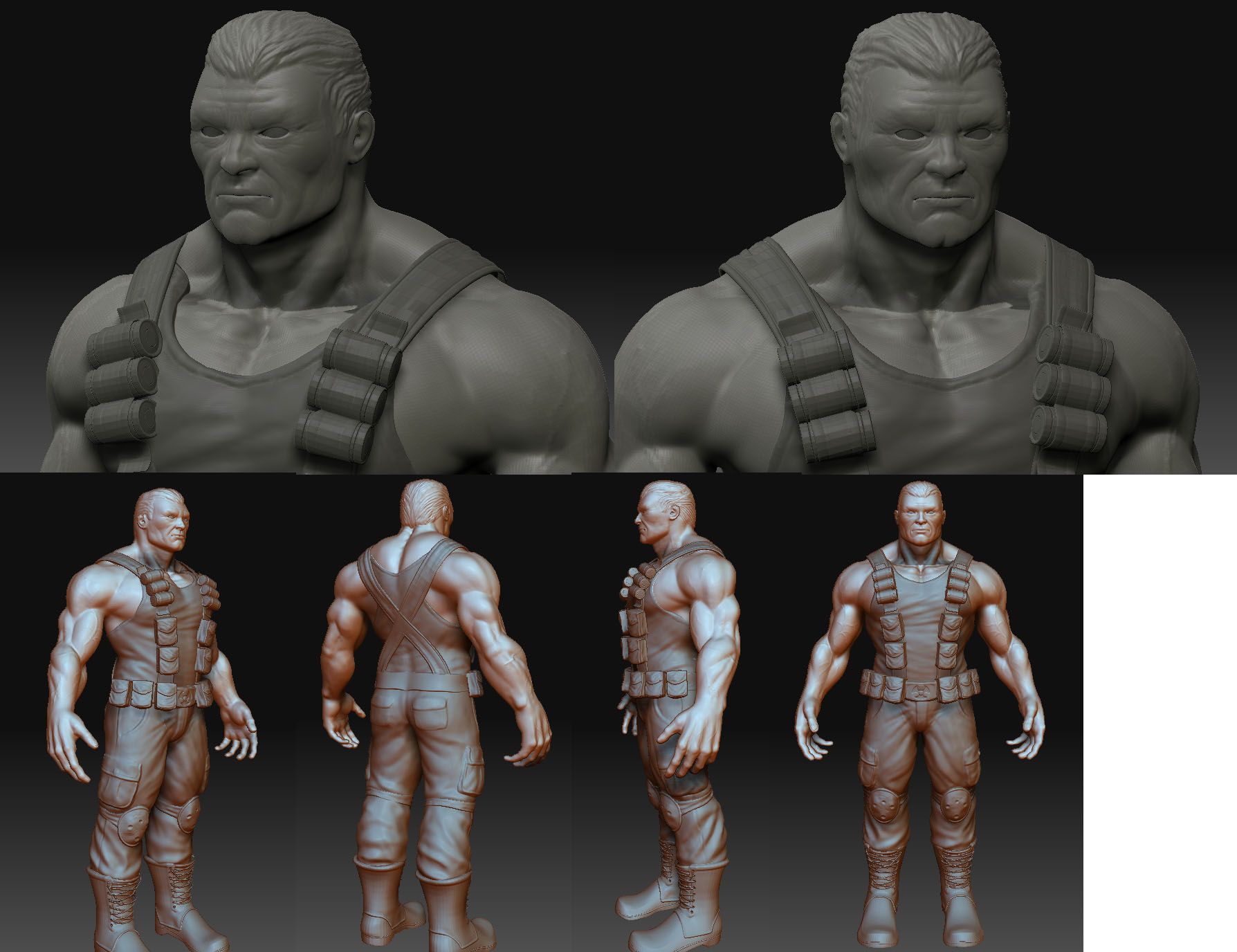 Duke, Zb 3 character test - ZBrushCentral