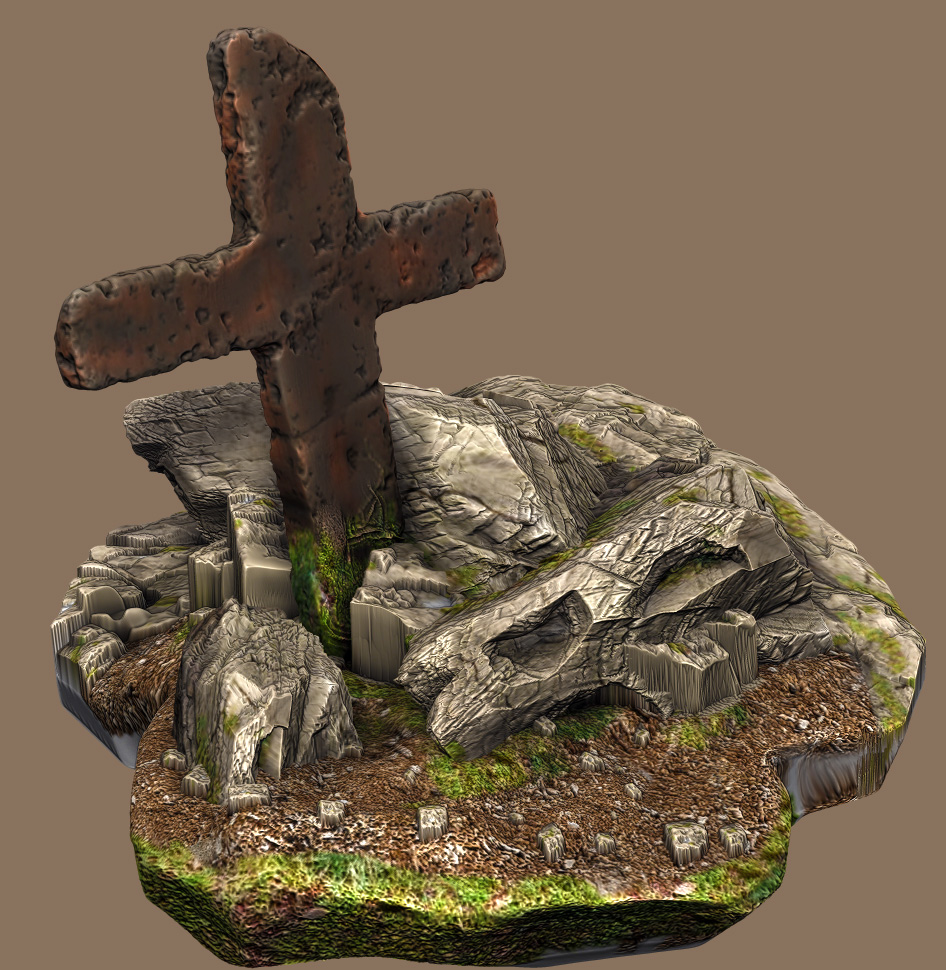 Zbrush 4 Tomb Stone! 45 min - ZBrushCentral