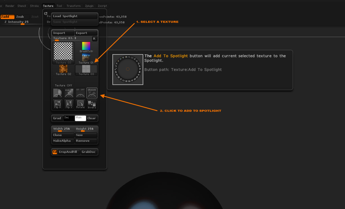 Zbrush 4 R2 Spotlight - Answered - ZBrushCentral