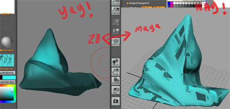 Texture ,zbrush to maya problem - ZBrushCentral
