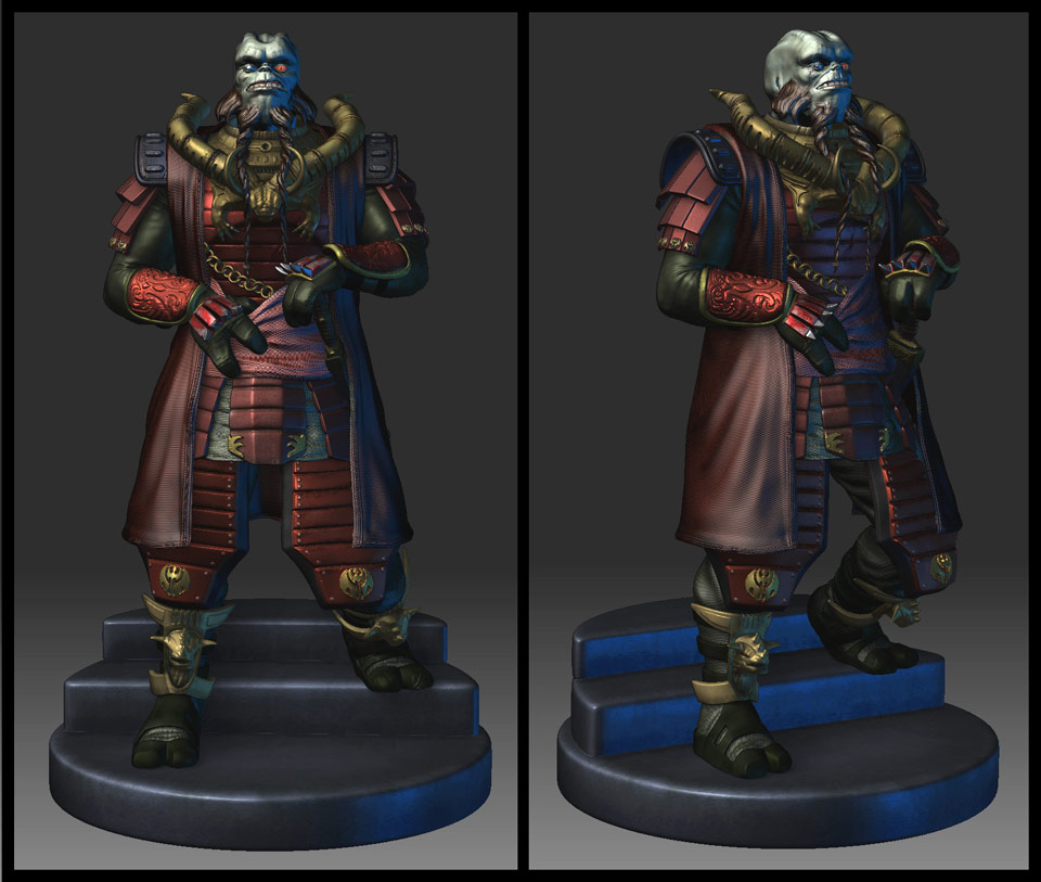 My first Z 3.X project (Drengin Lord W.I.P.) - ZBrushCentral