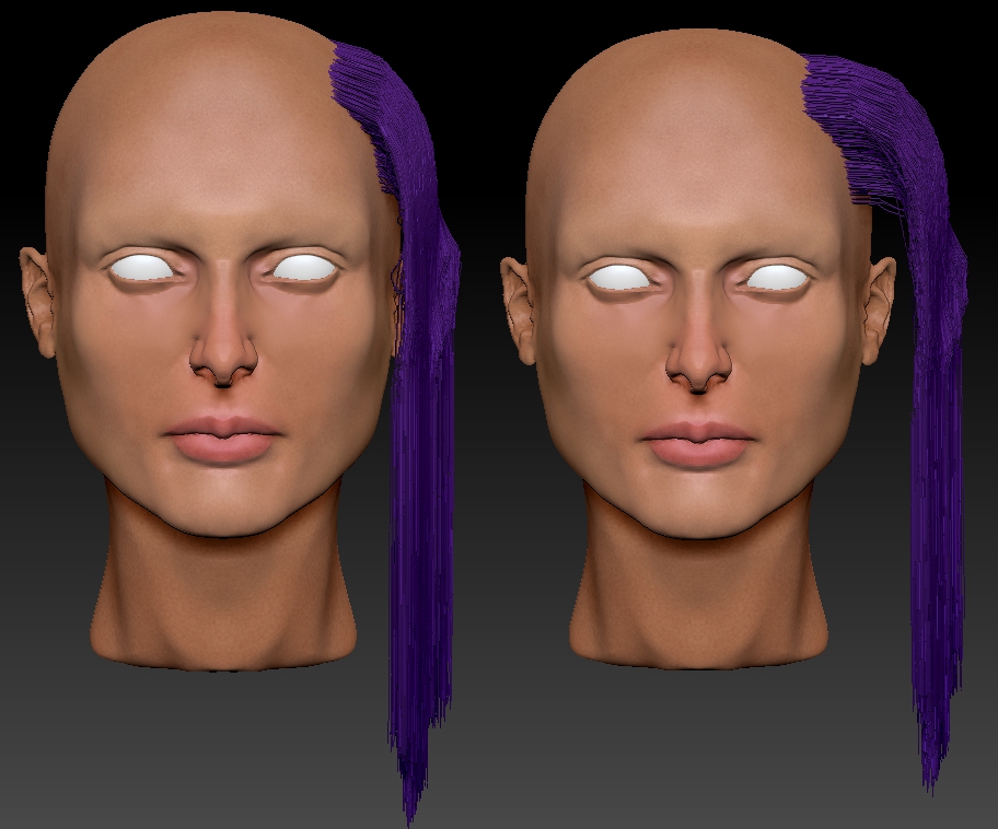 Fiber problem with Groombrushes - ZBrushCentral