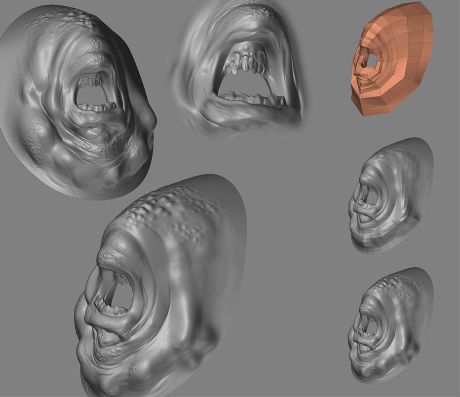 New monster model (Need Crits!!!!) - ZBrushCentral