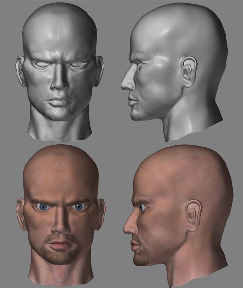 Head - First Attempt - ZBrushCentral