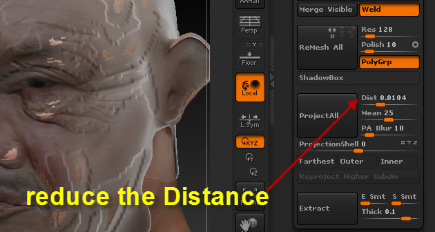 remesh all. - ZBrushCentral