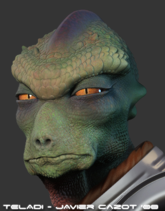 Alien, updated from an old project. - ZBrushCentral