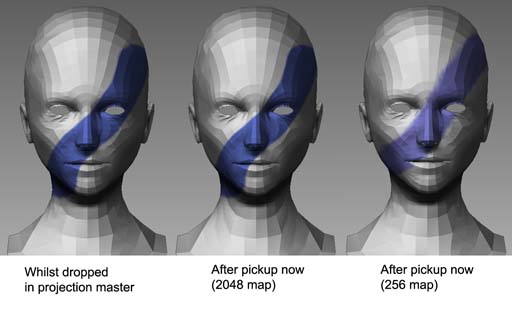 Projection Master problem sorted - ZBrushCentral