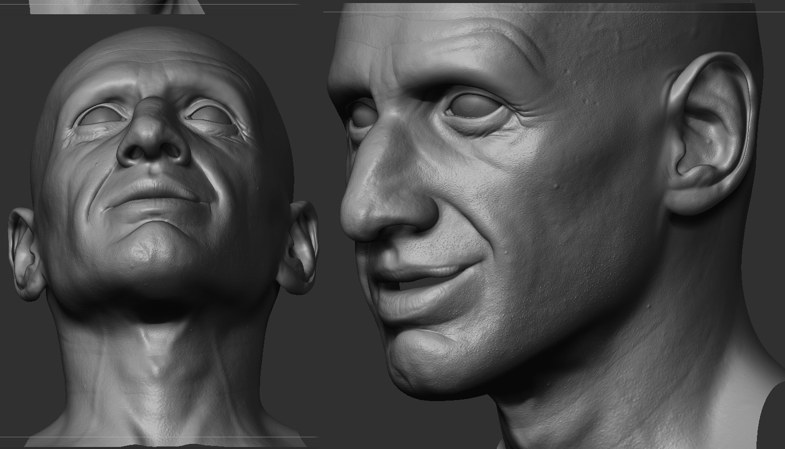 Sculpting human head in zbrush - menspatient Sculpting human head in zbrush - menspatient