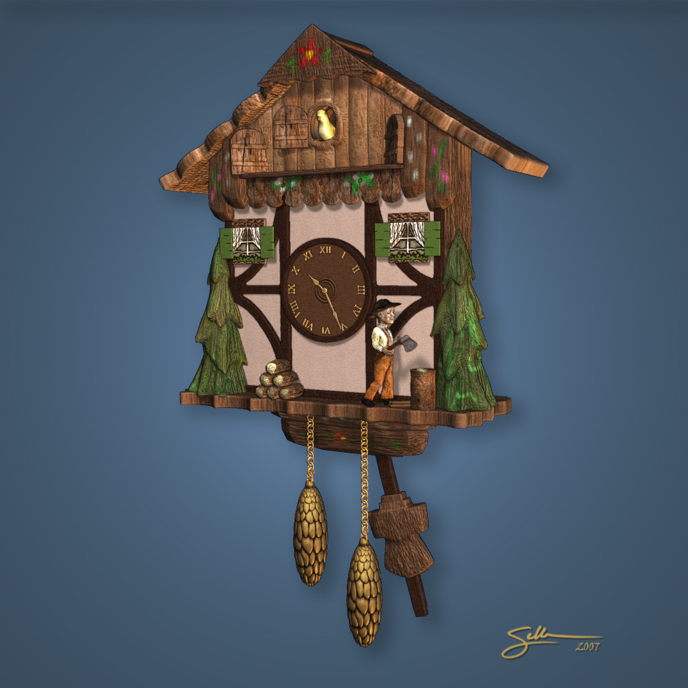 Cuckoo for this Clock - Final (I think) - ZBrushCentral