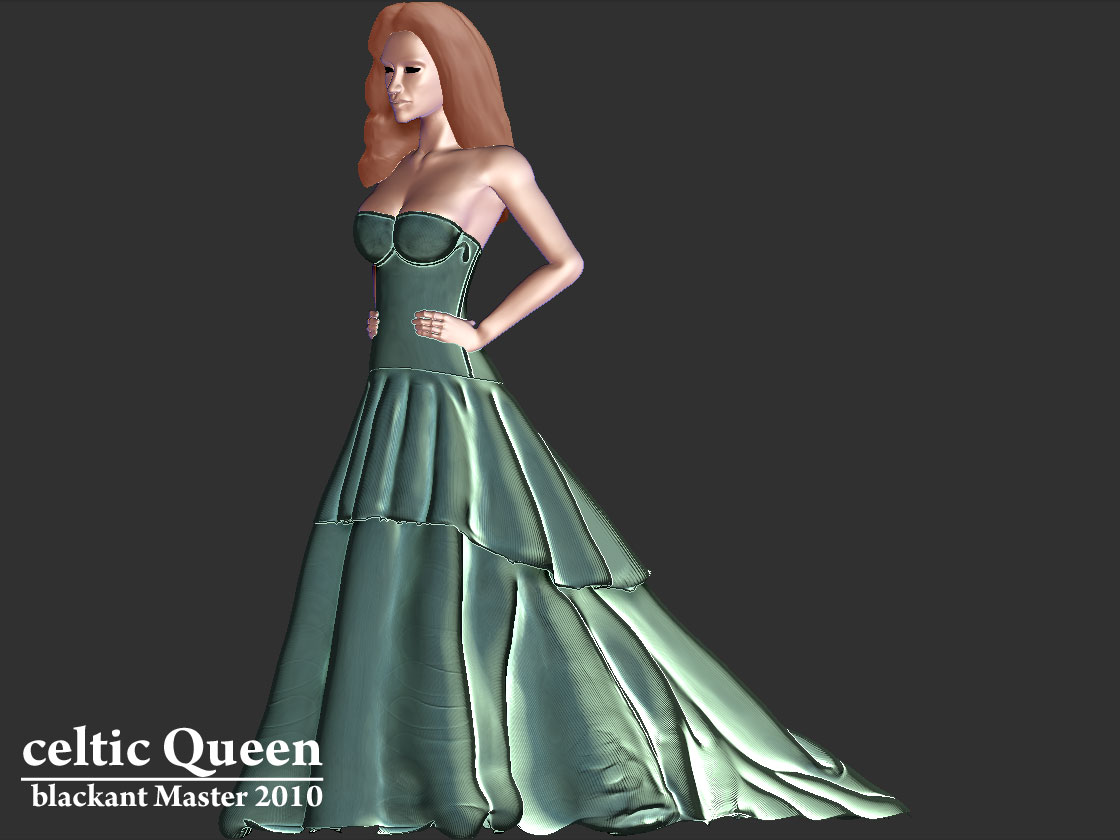 celtic queen[zbrush] - ZBrushCentral