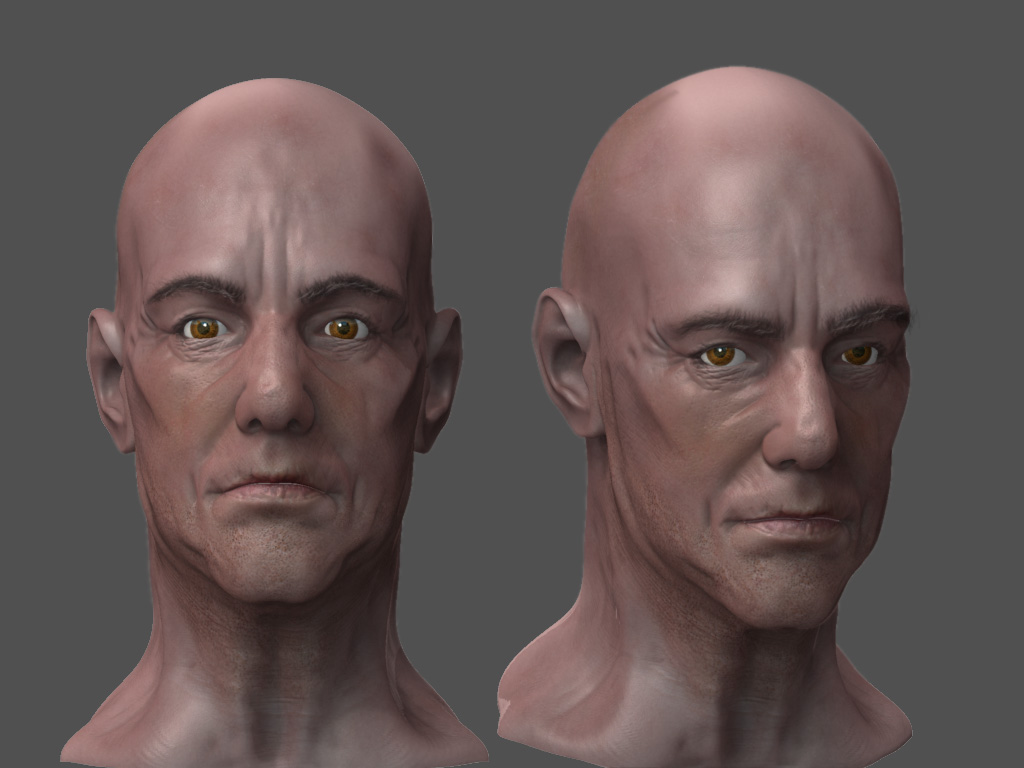 Skin Materials!! See which one you like. - ZBrushCentral