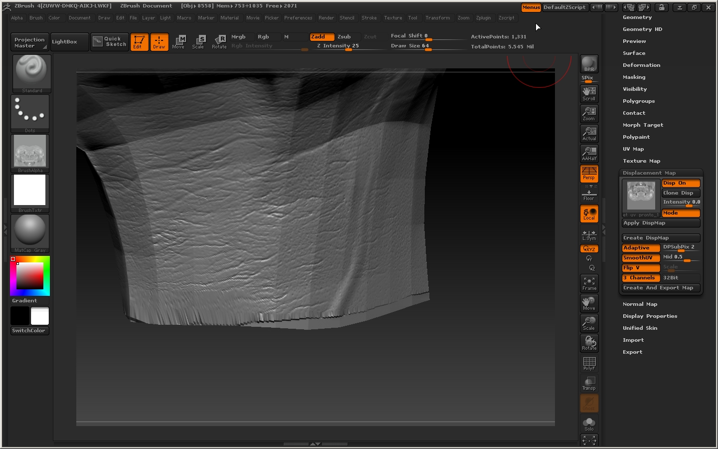 ZBrush displacement seams problem - ZBrushCentral