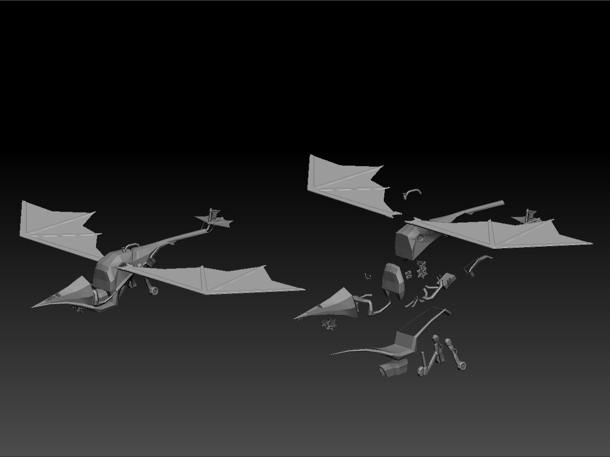 Multiple Subtools NormalMapping (answered) - ZBrushCentral