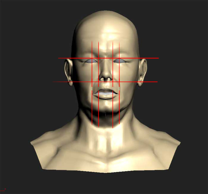 Human Male Head: WIP - ZBrushCentral