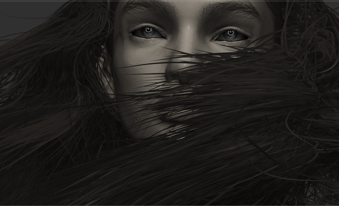 Fibermesh hair and skin texture practice - ZBrushCentral