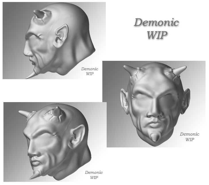 Demonic WIP - ZBrushCentral