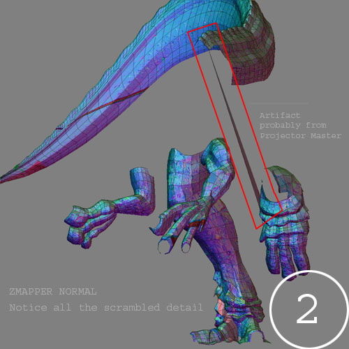 Problems with Normal Map Creation with ZMAPPER - ZBrushCentral