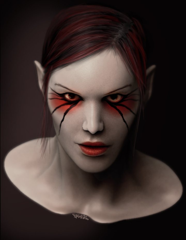 the dark elf - another quick one - ZBrushCentral