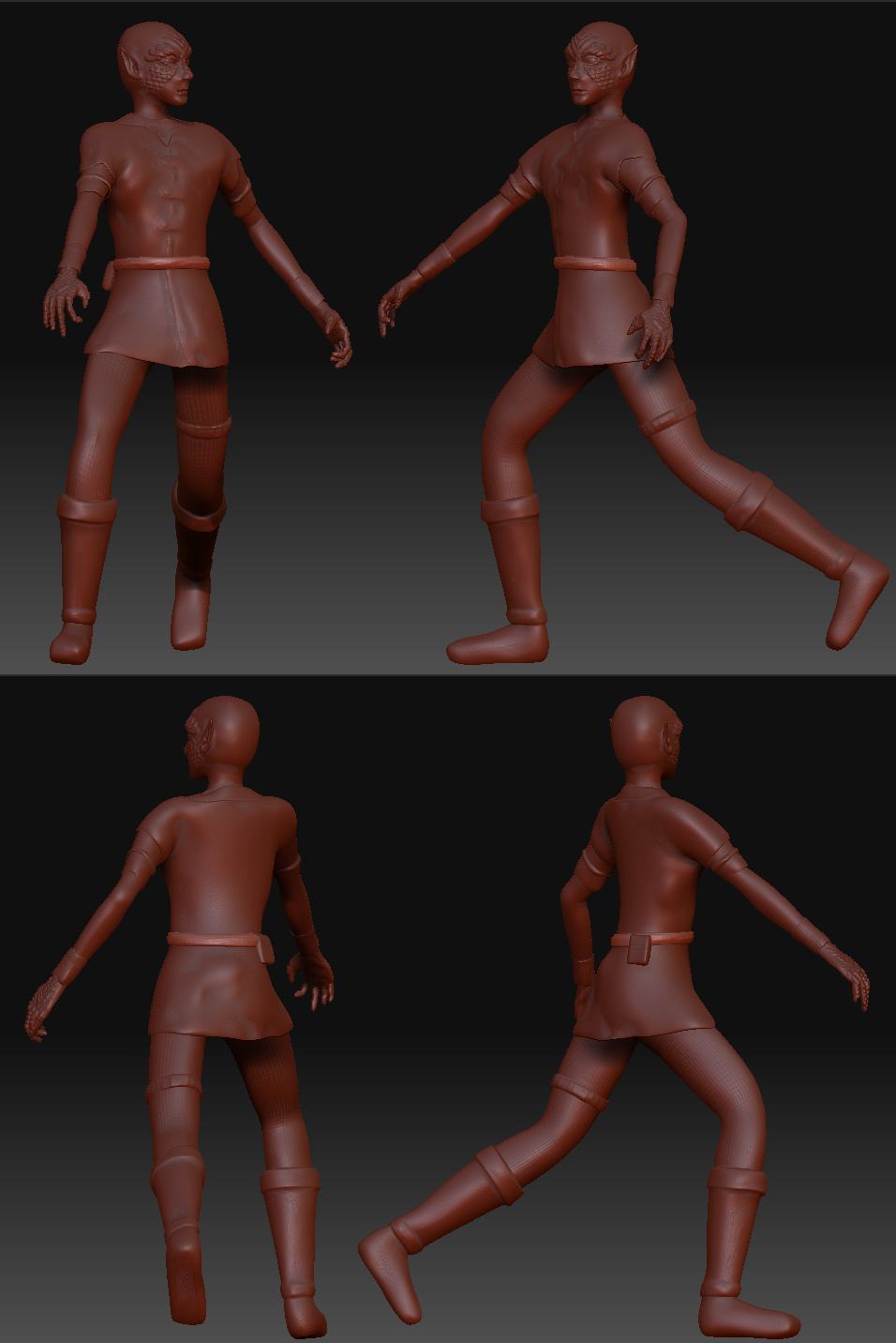 Yelena - First model - ZBrushCentral