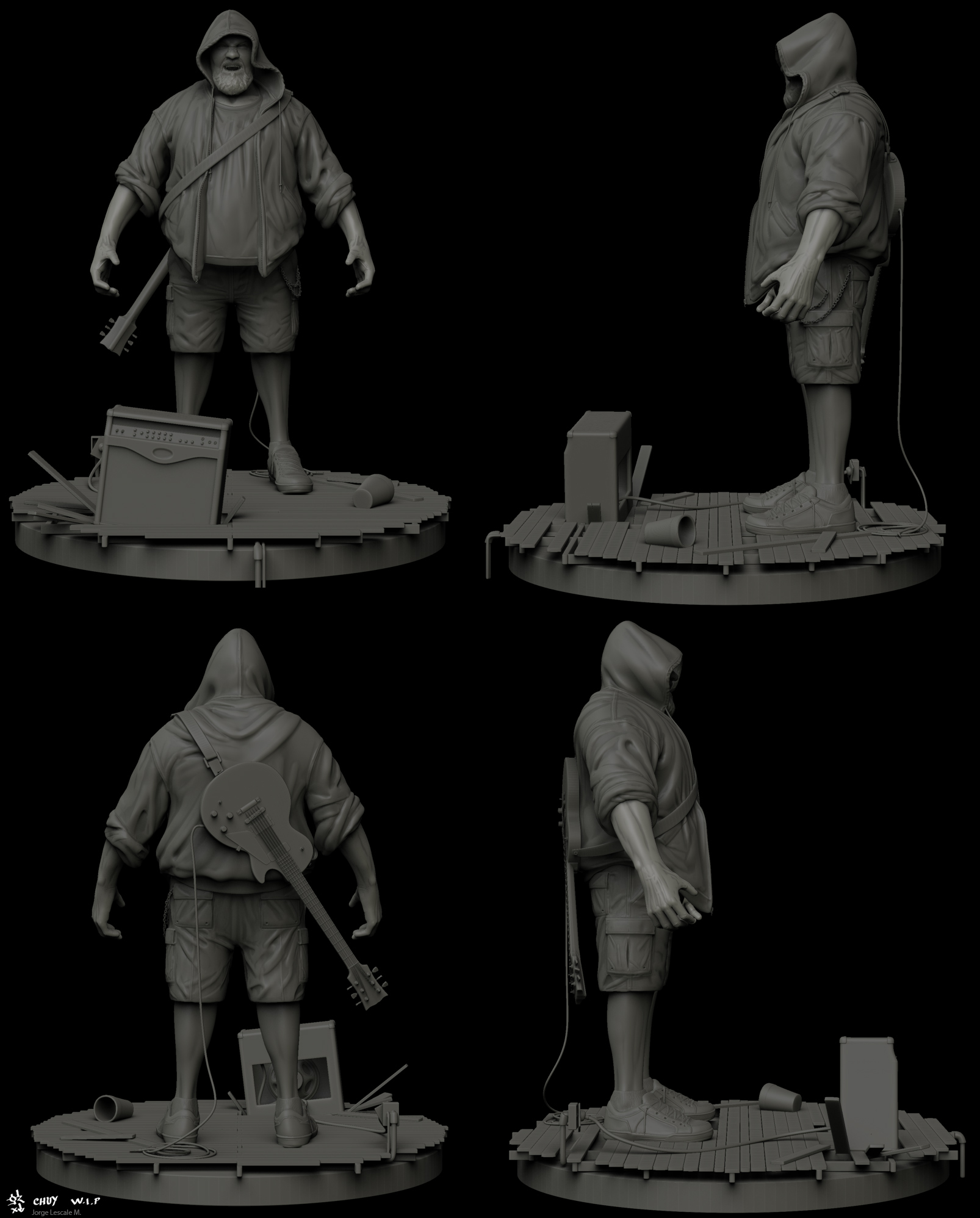 Character_W.I.P_Chuy - ZBrushCentral