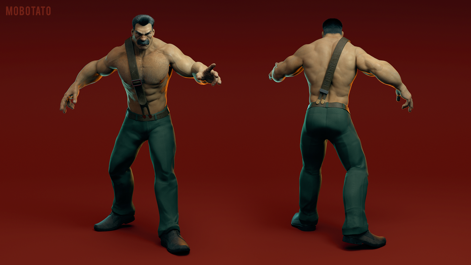 Haggar - Final Fight - ZBrushCentral
