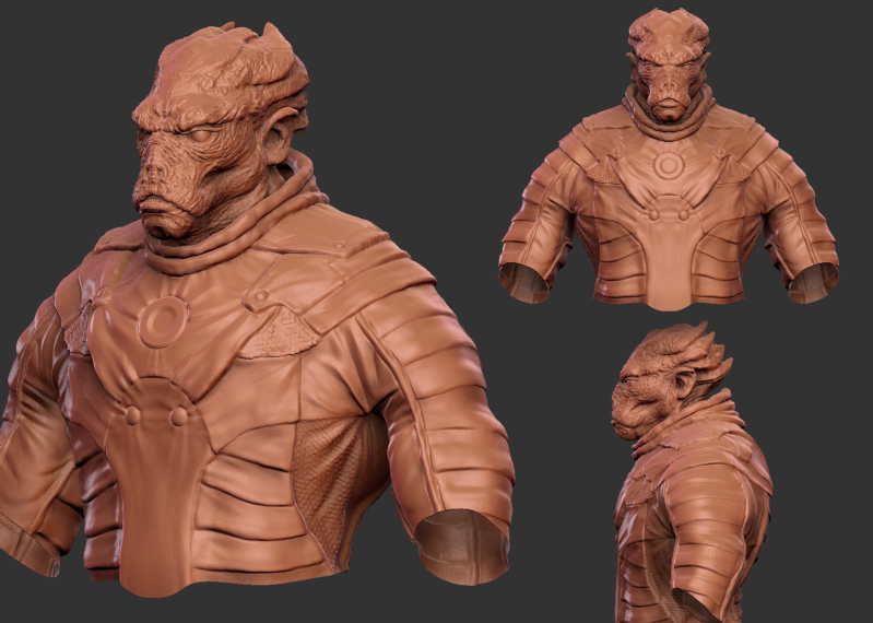 Alien Character - ZBrushCentral