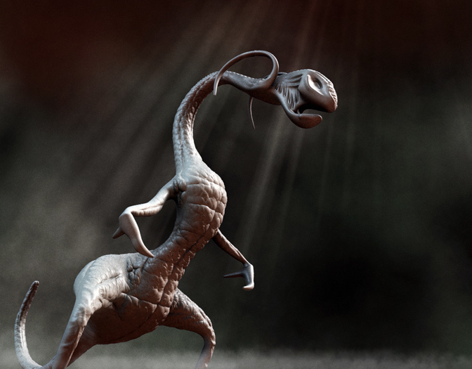zsphere dragon - ZBrushCentral